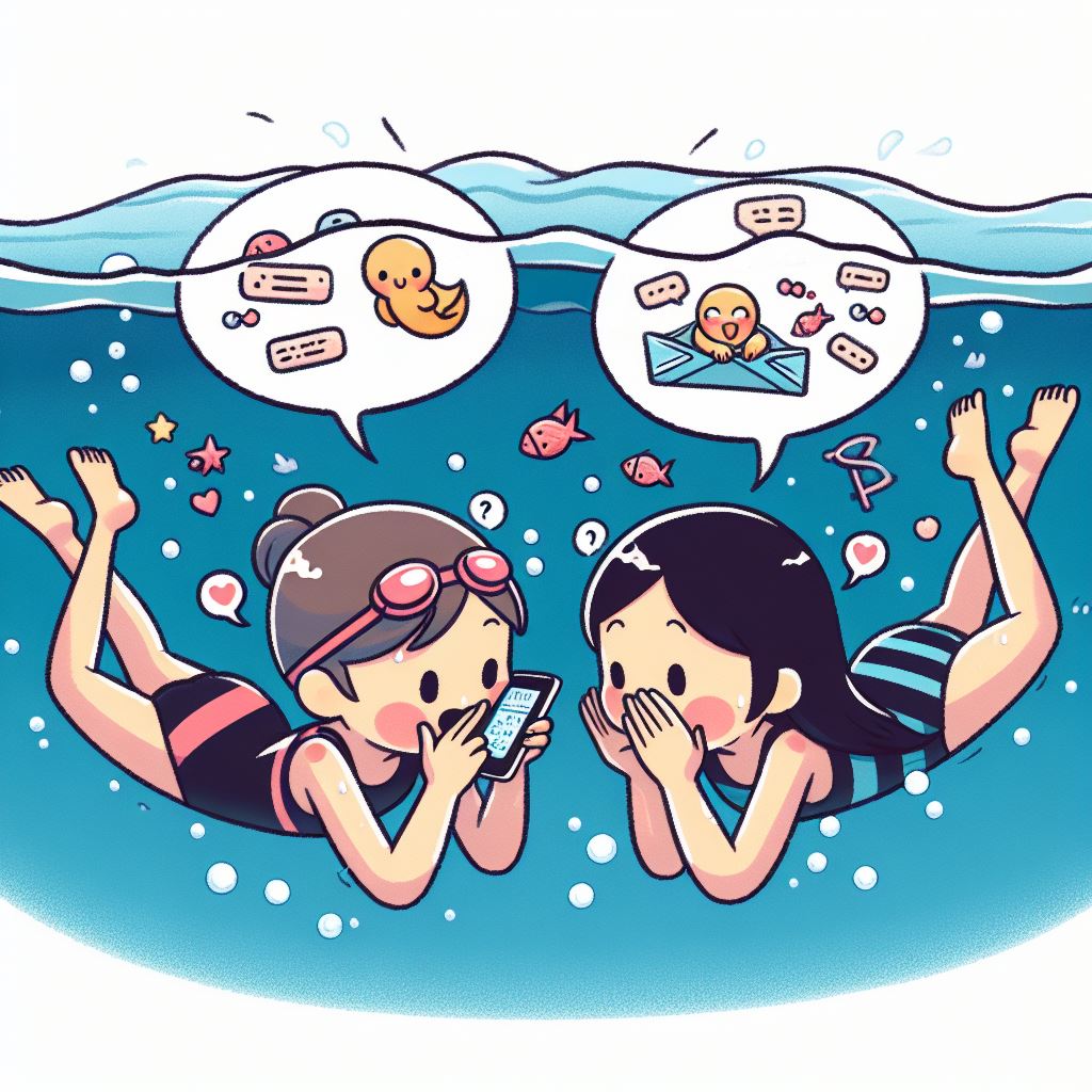 Swimming Game: Secret Messages – Swimming Ideas