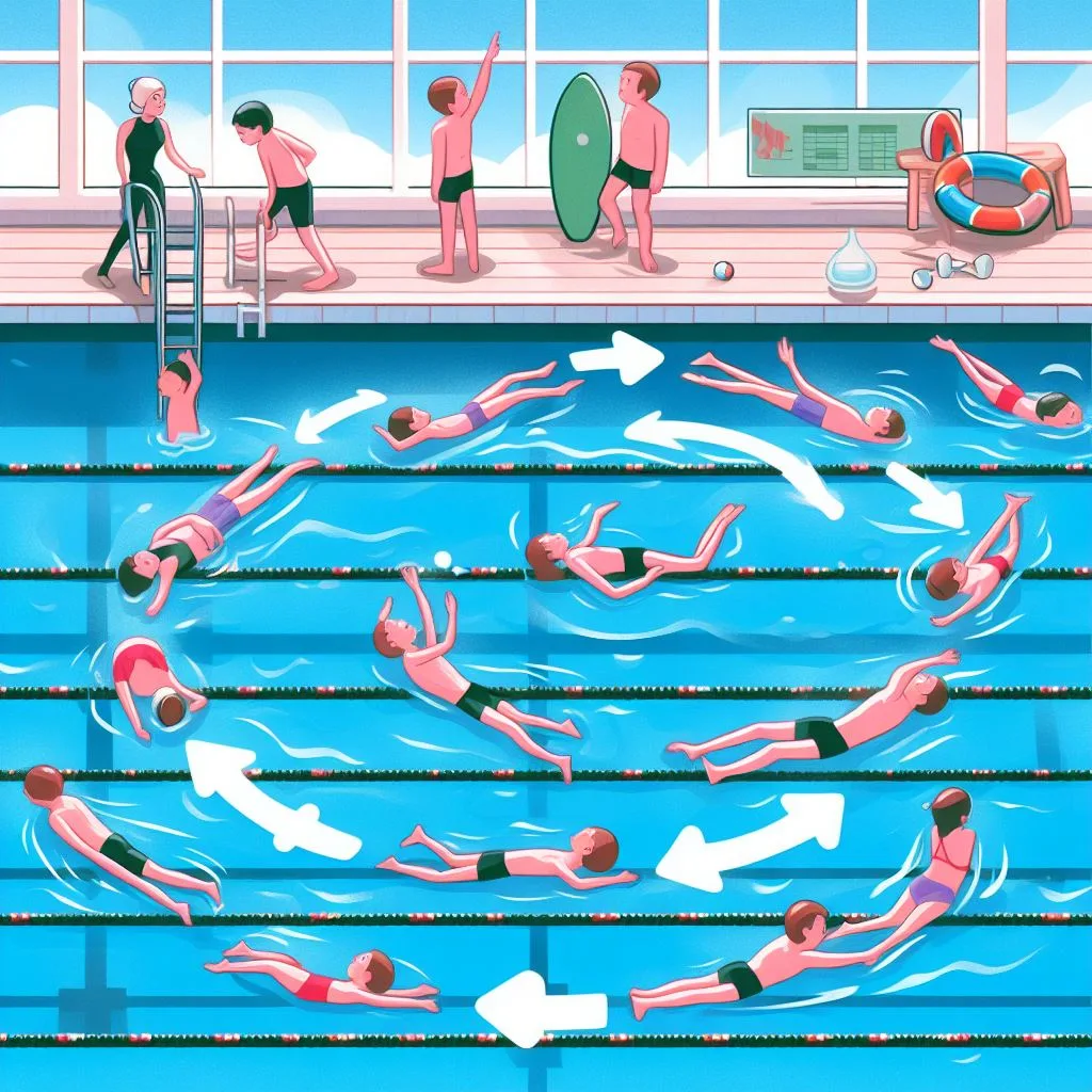 How to Use the Rotation Method in Swimming Lessons – Swimming Ideas