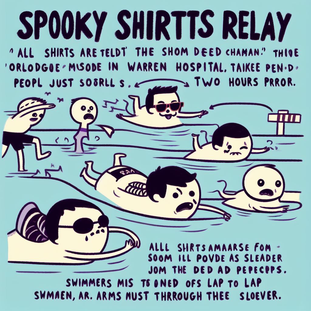 Swimming Game – Halloween Practice with Coach Drake