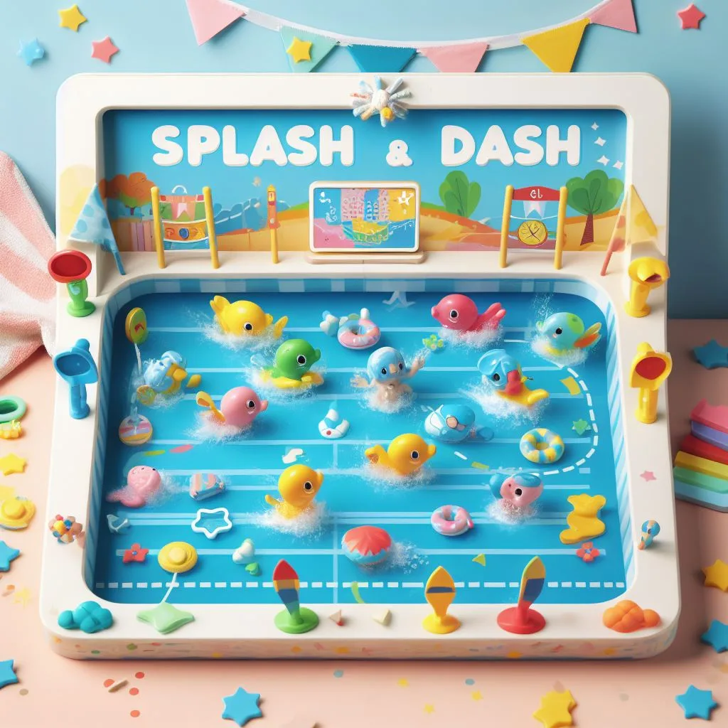 Swimming Game – Splash and Dash – Swimming Ideas