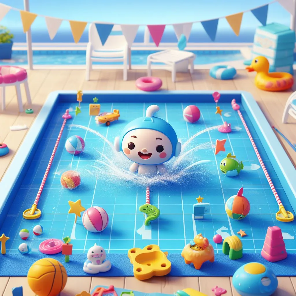 Swimming Game – Splash and Dash – Swimming Ideas