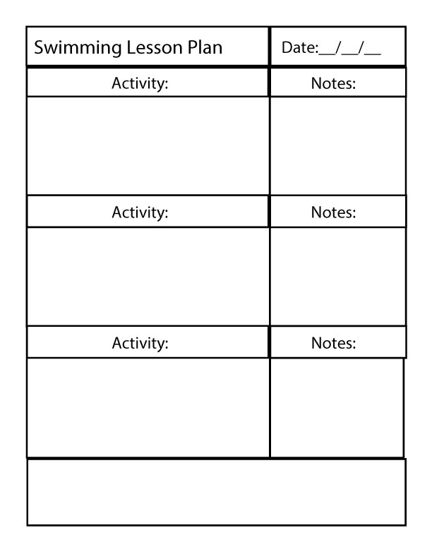Swimming Lessons Plan Swim Lesson Plan Template Swimming Lessons Ideas Swimming Lessons Plan Swim Lesson Plan Template Swimming Lessons Ideas