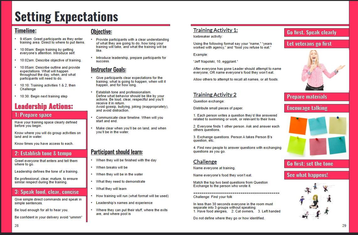 setting expectations preview